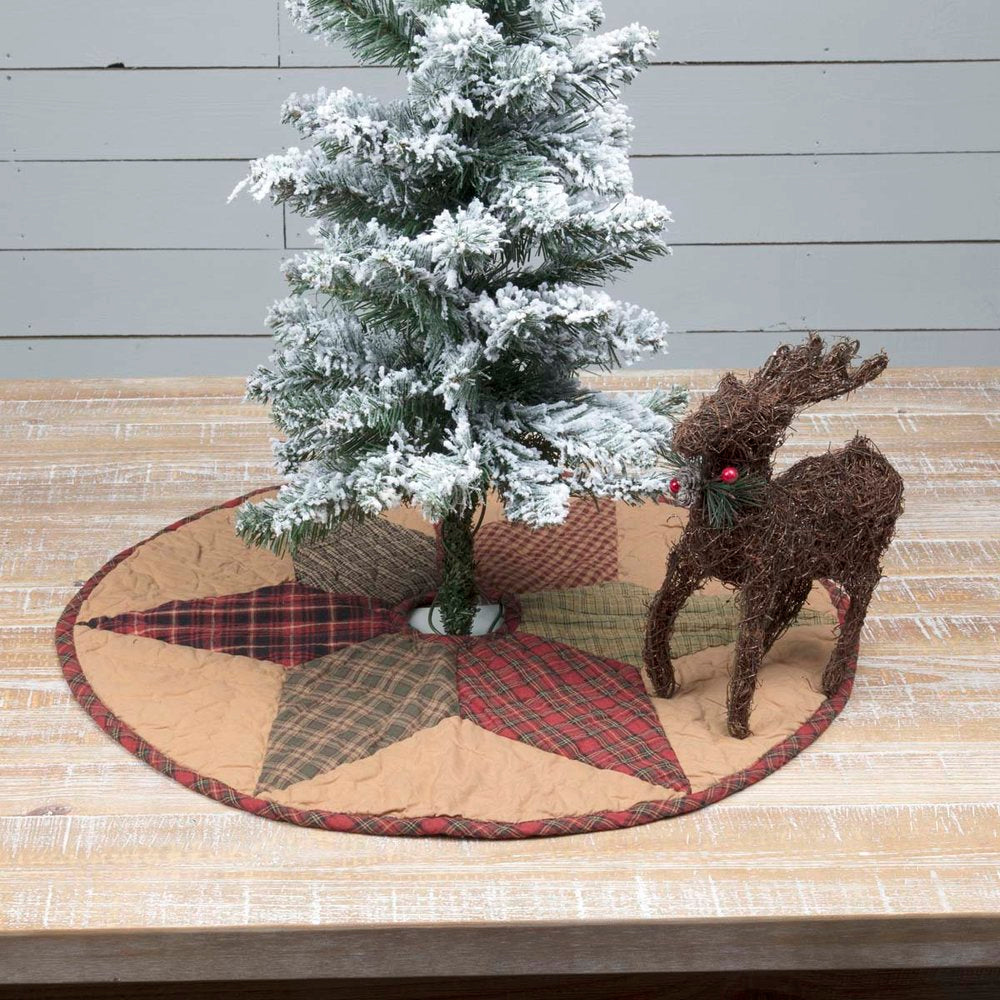 VHC Tea Star Holiday Mini Tree Skirt – Pine Valley Quilts